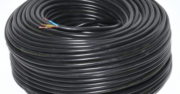 Cablu electric flexibil din cupru (cauciucat) MCCG 2x2.5mm - rola 100m ...